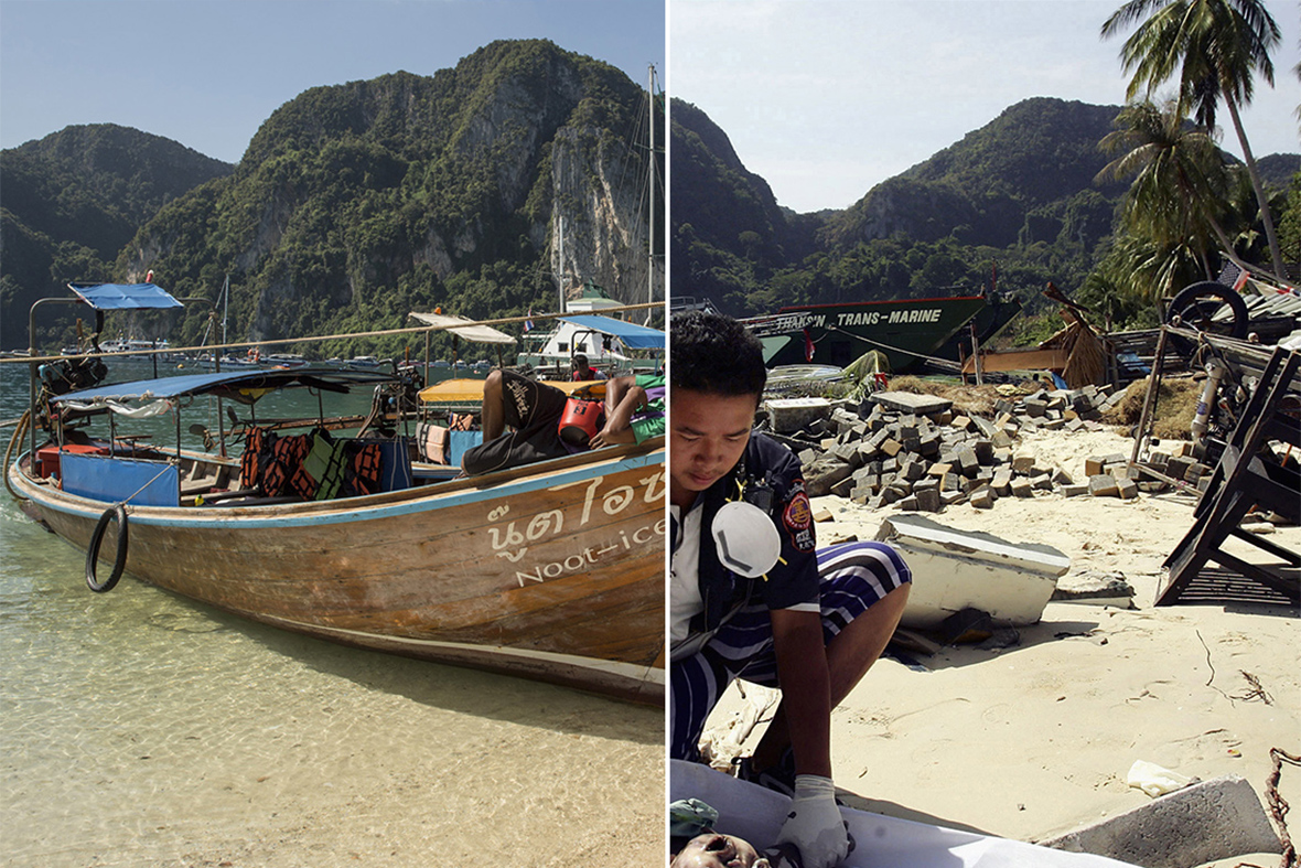 Indian Ocean Tsunami 2004 Before And After