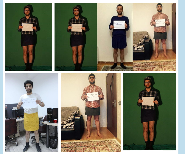 Men In Turkey And Azerbaijan Put On Miniskirts In Sexual Violence Protest