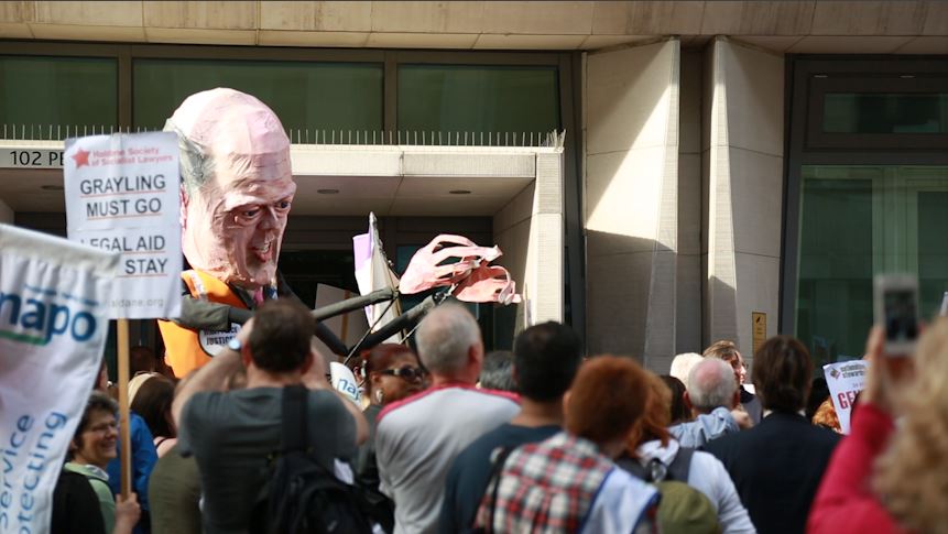 Lawyers and Probation Staff March on Ministry of Justice in Legal Aid ...