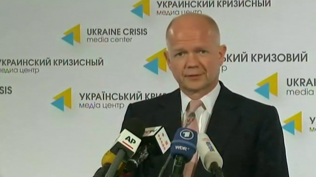 Hague: Russia Wants to 'Orchestrate Conflict' | IBTimes UK