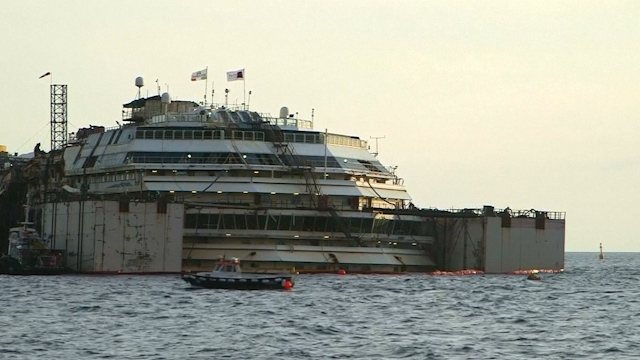 Historic Procedure to Refloat Costa Concordia Begins | IBTimes UK