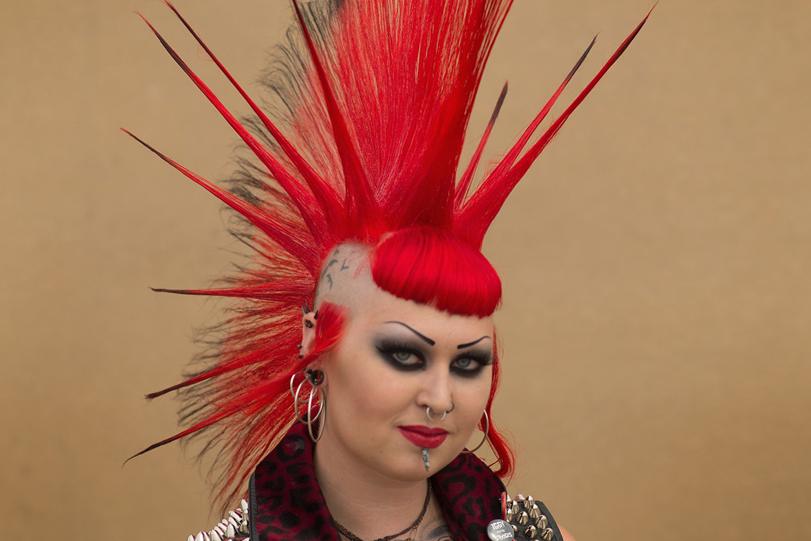 Punks in Culture Clash at Annual Rebellion Festival in Blackpool ...