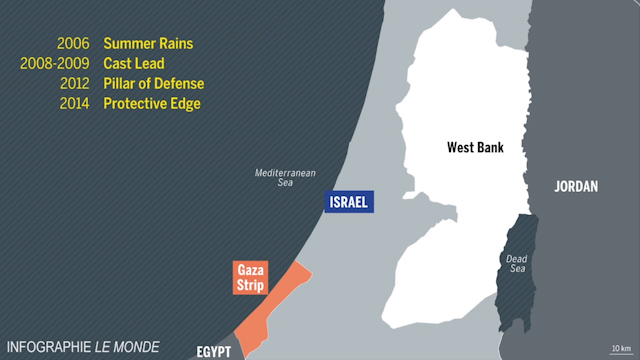 All You Need to Know about Gaza in One Clear Animated Map