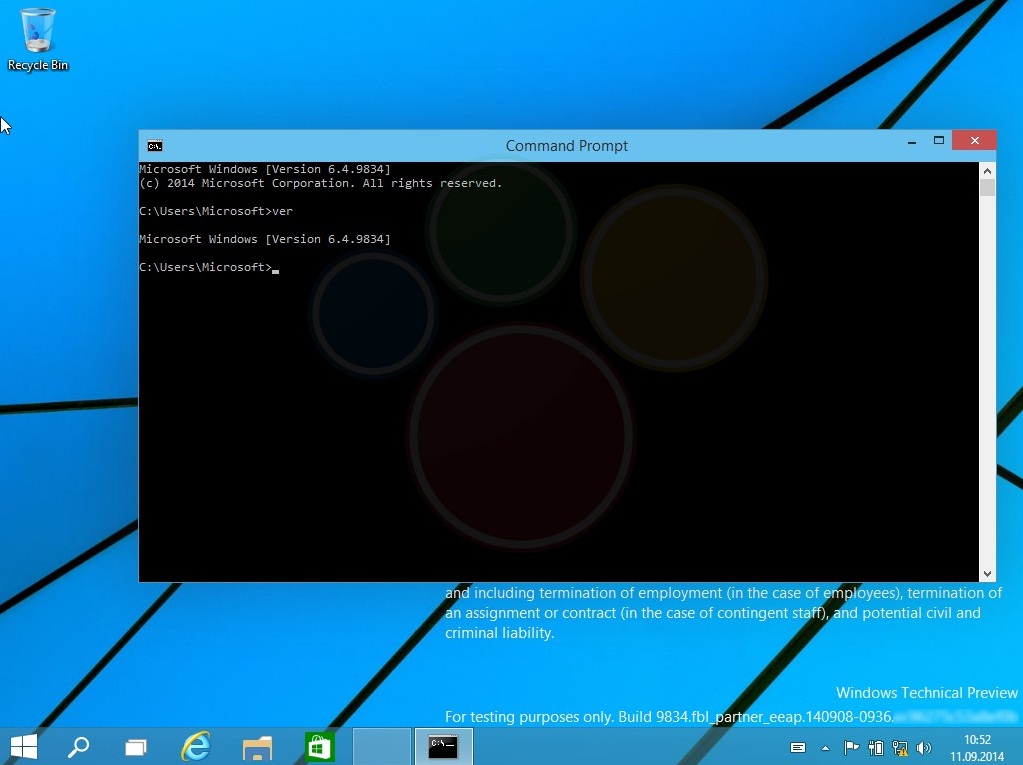 Windows 9 Technical Preview Build 9834: Leaked Screenshots Reveal New ...