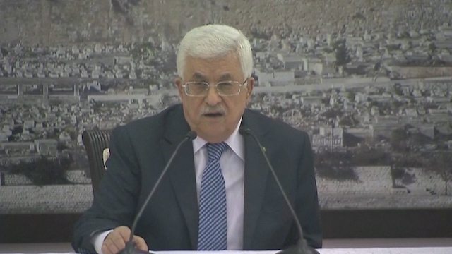 Abbas: Draft Resolution to End Israeli Occupation Submitted to UN ...
