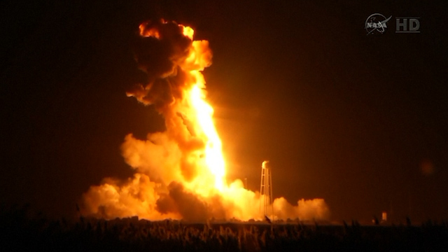 Nasa Rocket Explosion: Elon Musk Predicted Disaster for Antares Two ...