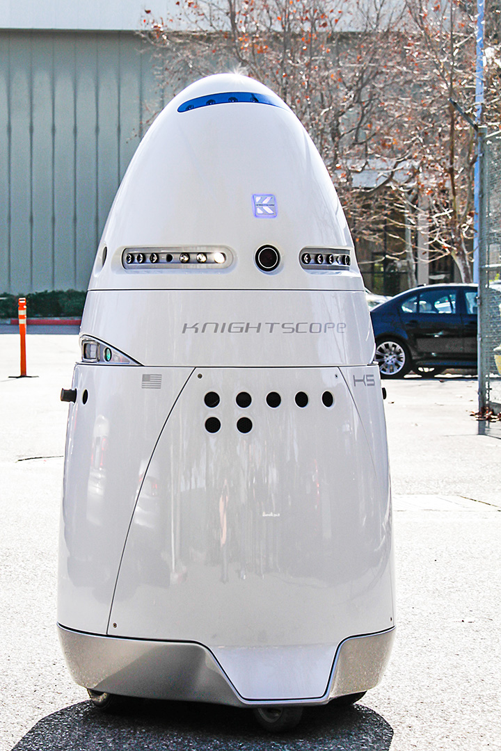 Microsoft Hires Dalek-style Robocops to Guard Silicon Valley HQ