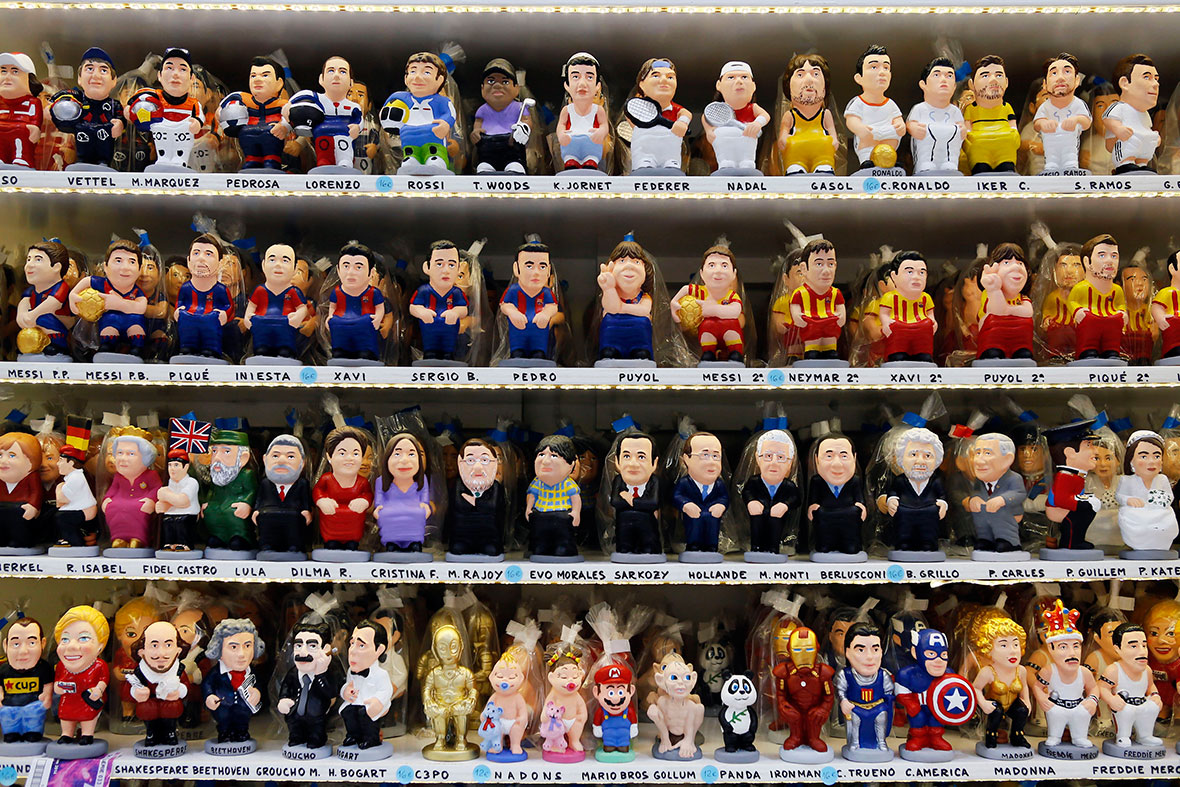 Christmas 2014: Defecating figurines known as caganers hidden in ...