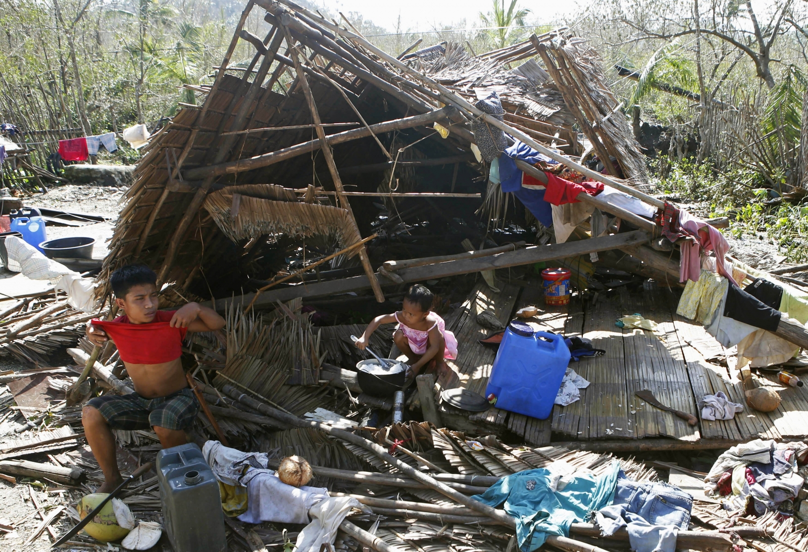 Typhoon Hagupit: Aerial footage shows devastation from tropical storm ...