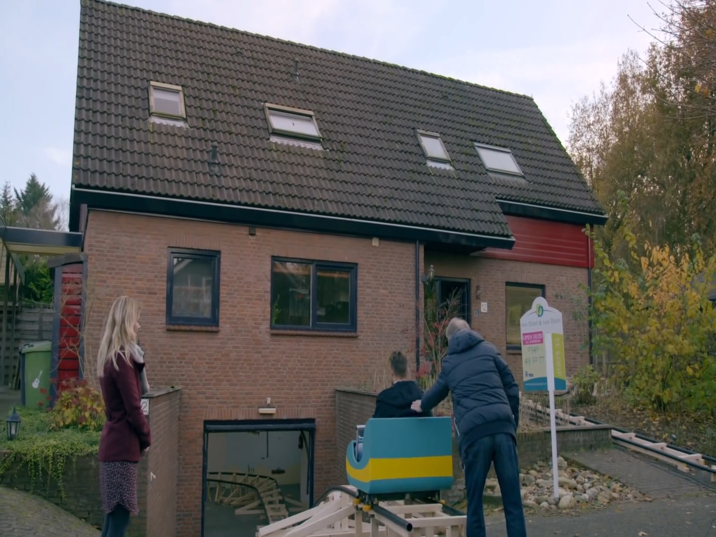 Rollercoaster built inside house for Dutch advert | IBTimes UK