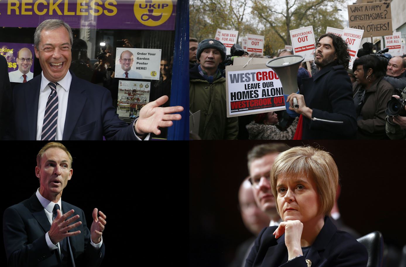 From Russell Brand to Nigel Farage: The top UK politicians of 2014 ...