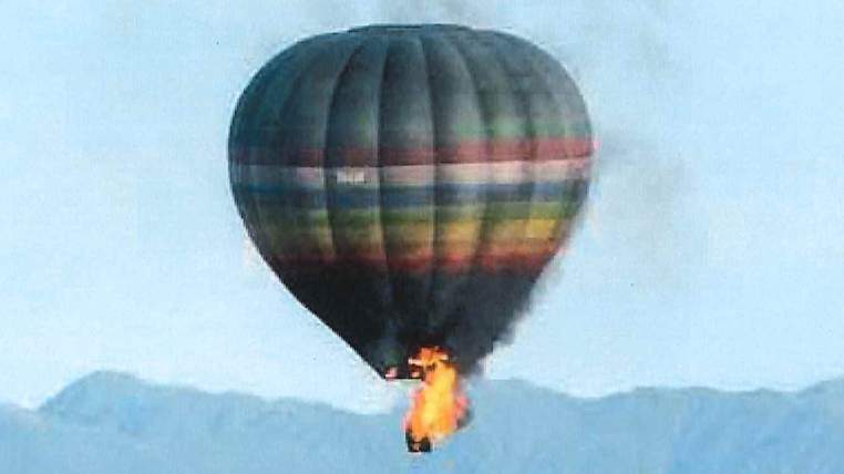 Hot Air Balloon Crash Hot Air Balloon Crash