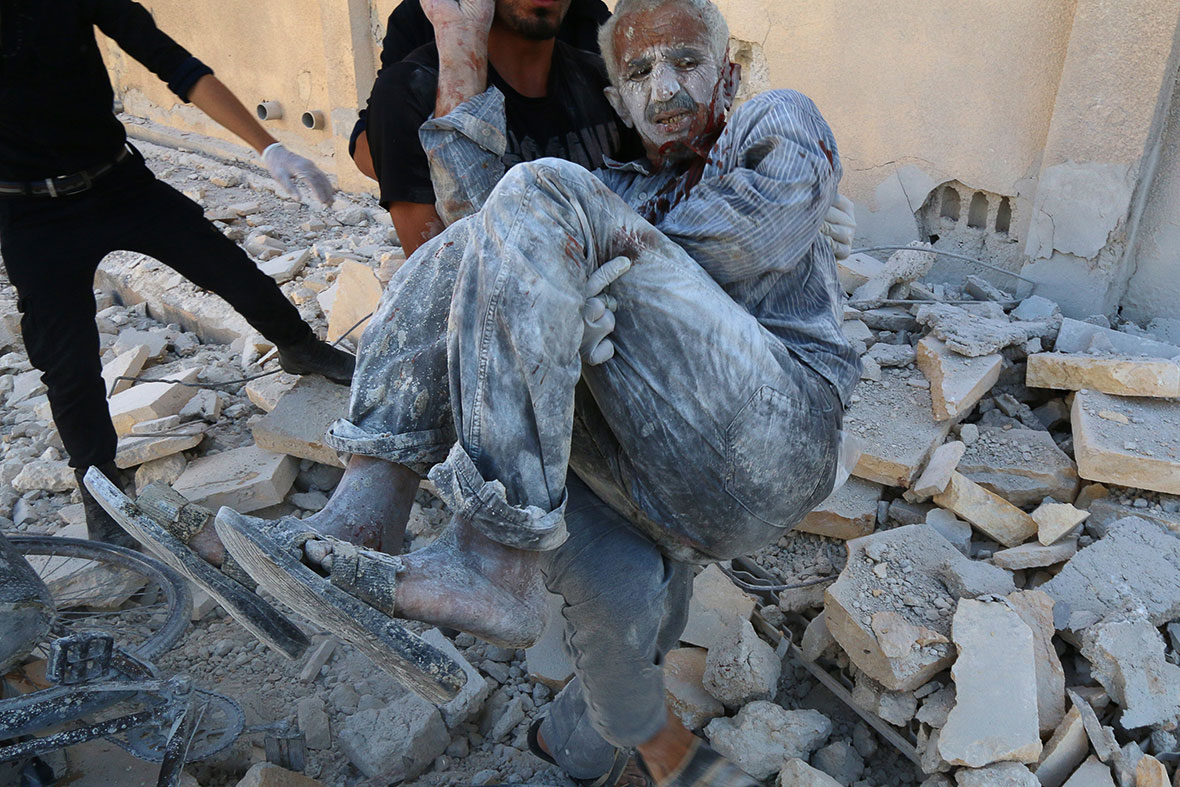 Syria: President Assad denies his forces drop barrel bombs, despite the ...