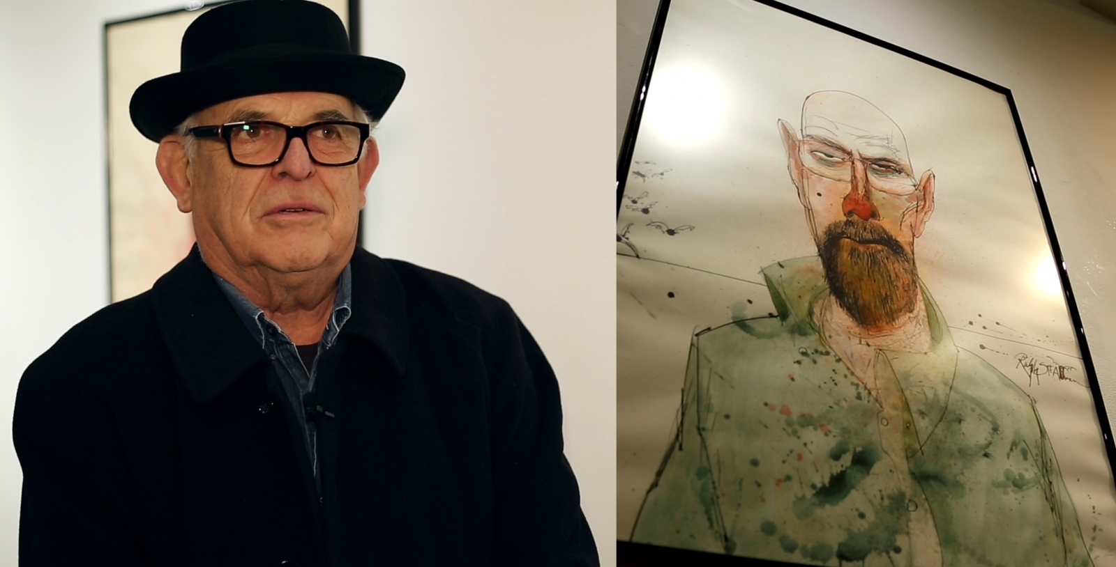 Breaking Bad: Ralph Steadman art exhibition of cult TV series opens in ...