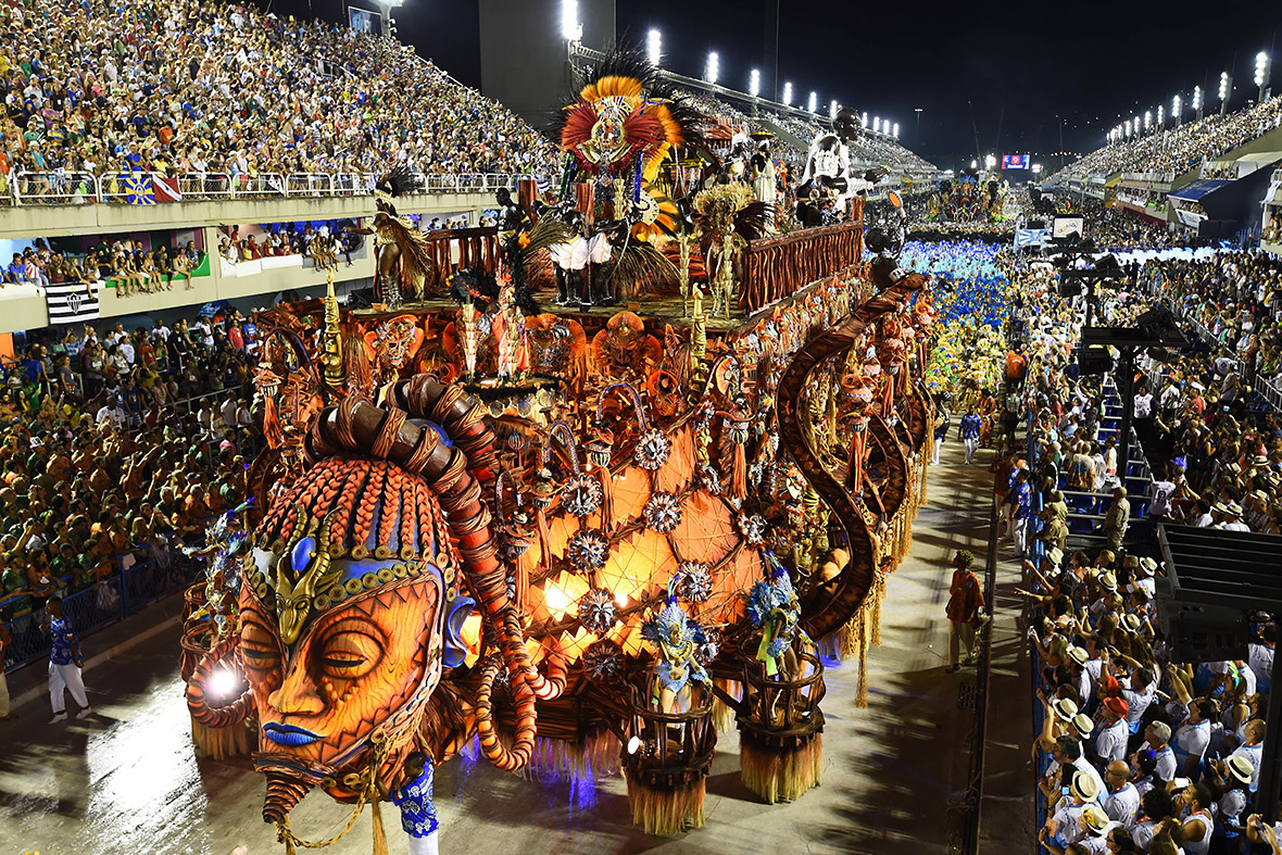 Rio Carnival 2015: Extravagant floats and daring costumes, but also ...