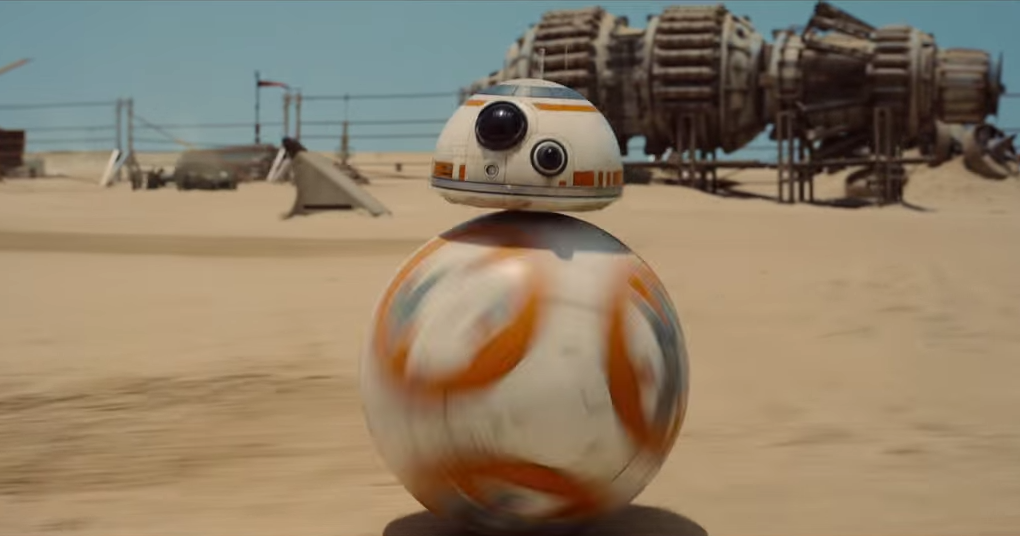 Star Wars: The Force Awakens – The BB8 robot droid is a real machine ...