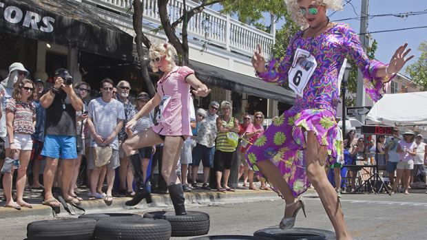 US: High-heeled drag stars compete at Key West Drag Race | IBTimes UK