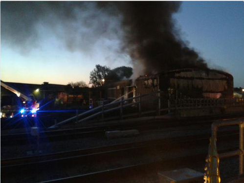 New Cross fire causes huge train delays for east London rail commuters ...