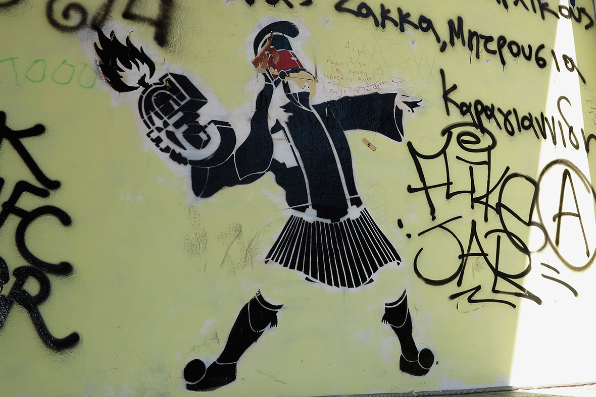 Greece crisis: Graffiti in Athens reflects hopes and fears about Grexit ...