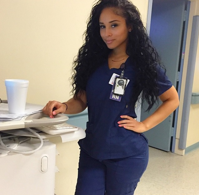 The Worlds Sexiest Nurse Kaicyre Palmers And The 9 5 Hotties Heating