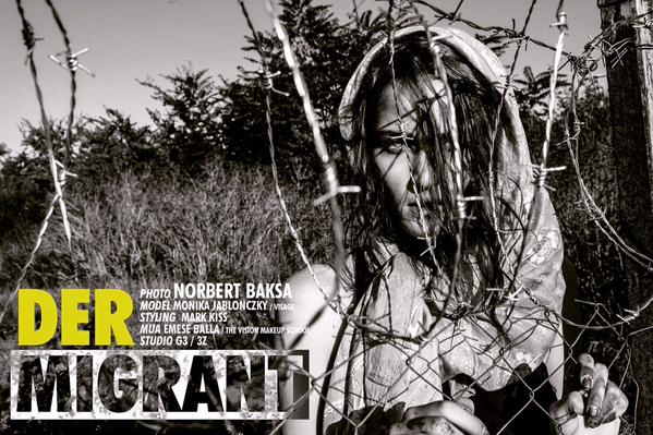 Refugee chic: Hungarian photographer Norbert Baksa takes pictures down ...