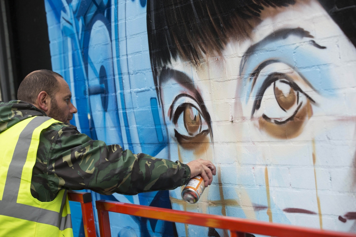 UK's largest-ever street art project launched to promote country's ...