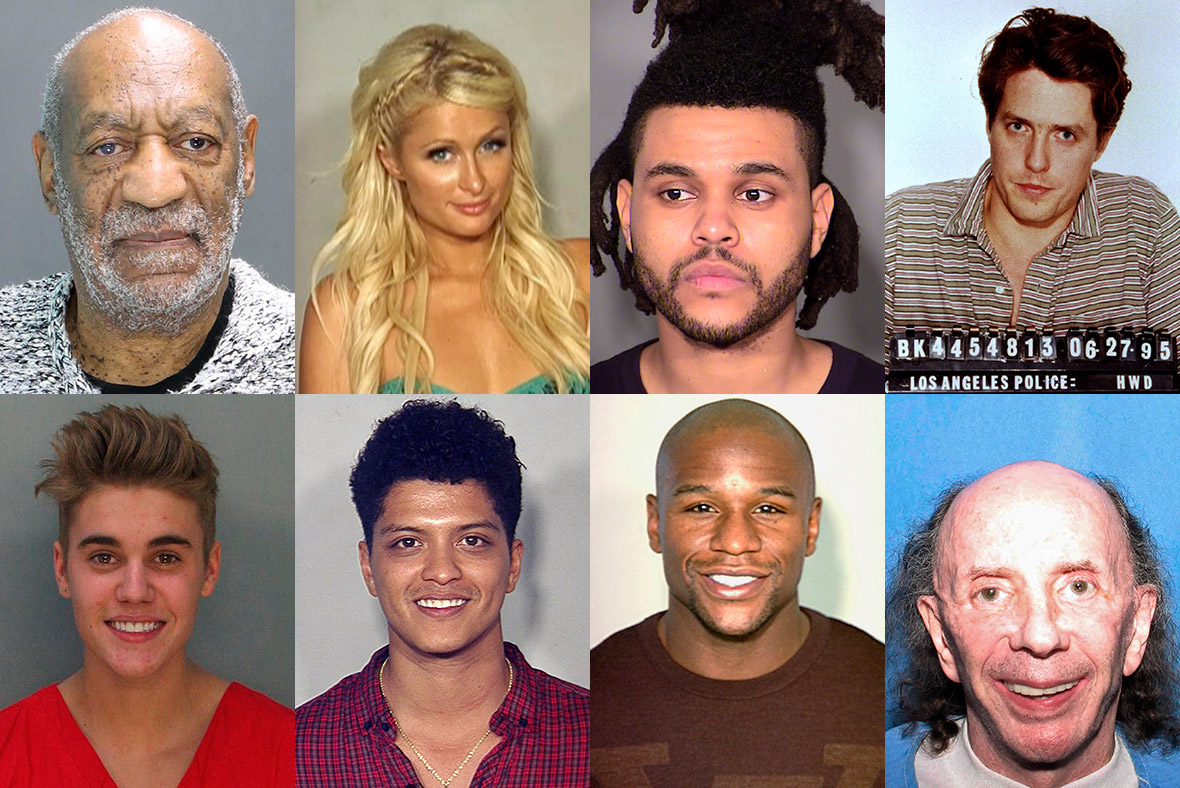 Celebrity mugshots: Police booking photos of Bill Cosby, Justin Bieber ...