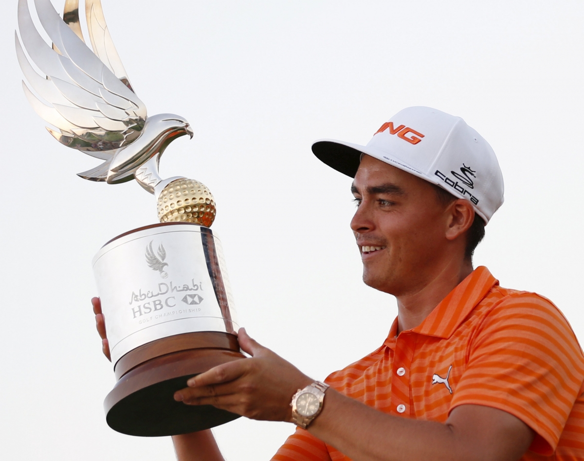 Rickie Fowler delighted with 'big' Abu Dhabi win