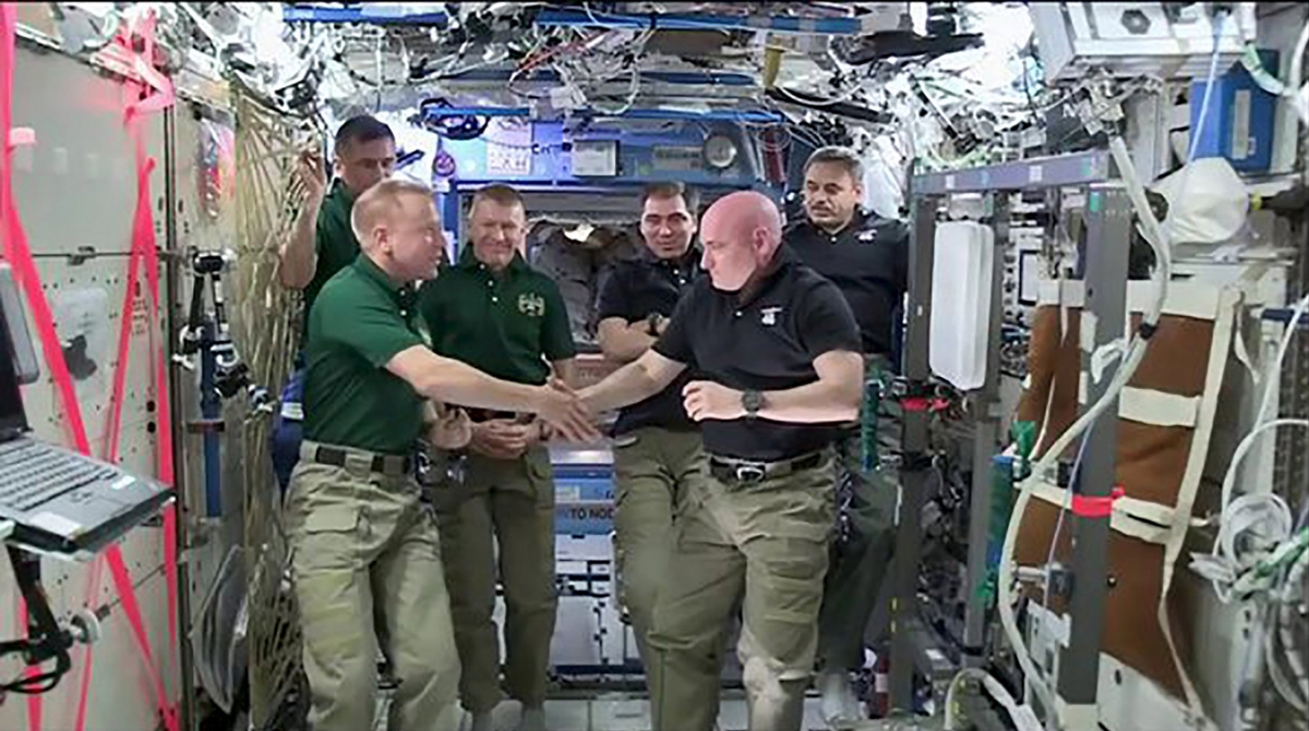 ISS: Scott Kelly hands over command of space station to Tim Kopra and ...