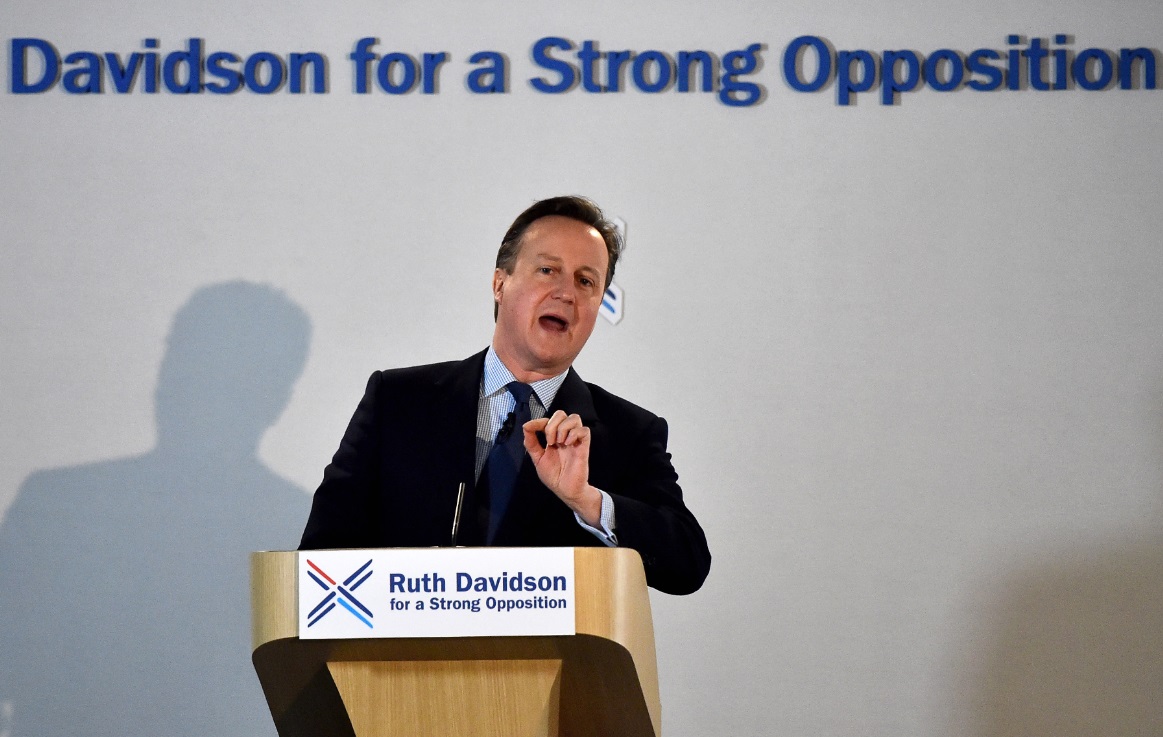 David Cameron: Labour demise means Scotland faces 'one party state ...