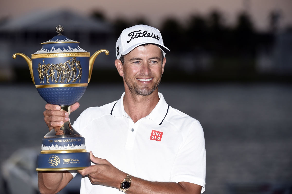 Golf: Adam Scott wins World Gold Club Championship after six-birdie ...