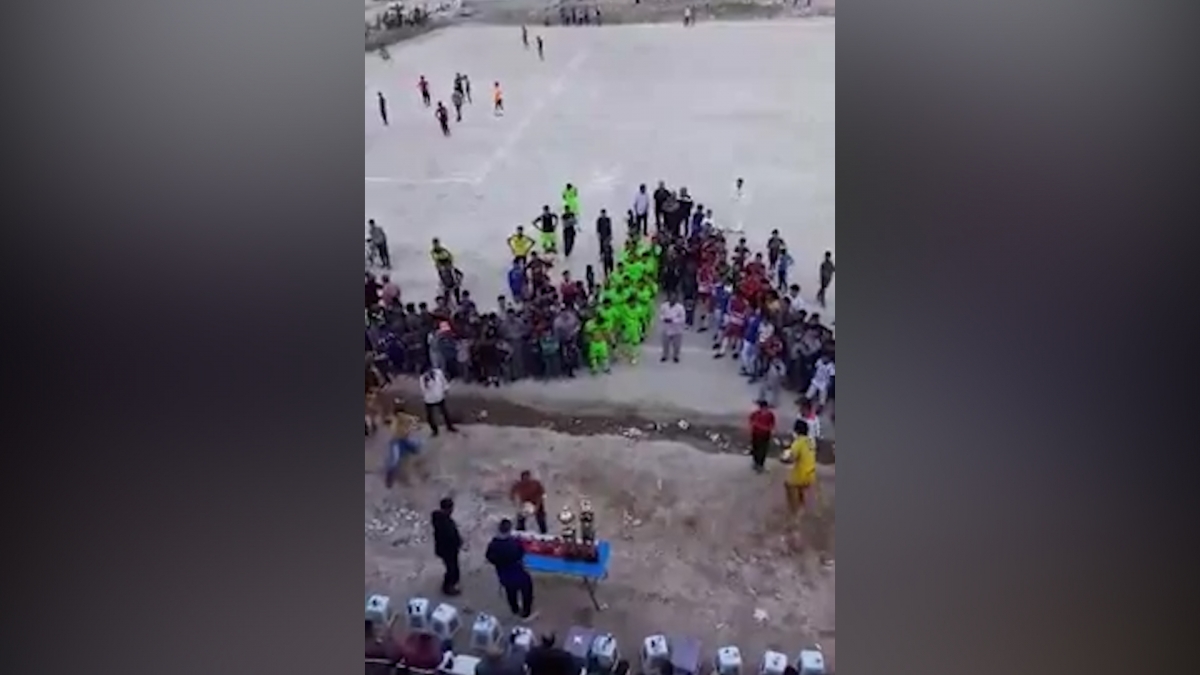 Iraq: Shocking video of Isis suicide bomb blast at football match in ...