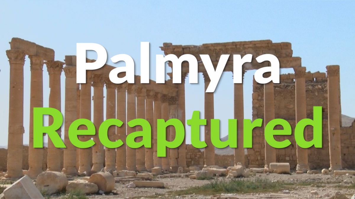 Palmyra: Video shows devastation to ancient ruins after city is retaken ...