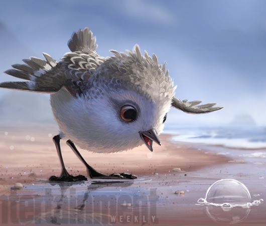 Pixar reveal first look at Piper, the super-cute avian star of their ...
