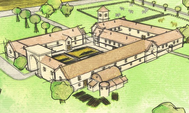 Vast ancient Roman villa found in Wiltshire may have been home to emperors