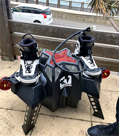 Flyboard Air: Franky Zapata's hoverboard sets new Guinness world record ...