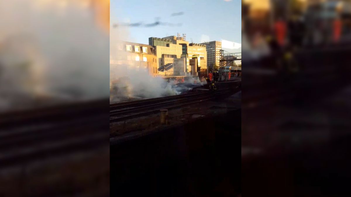 Vauxhall station fire: Waterloo station 'severely affected' and delays ...