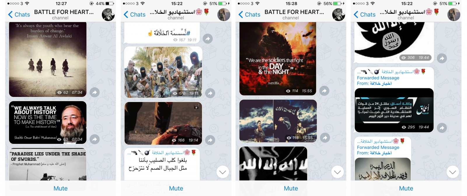 Welcome to the bizarre and frightening world of Islamic State channels ...