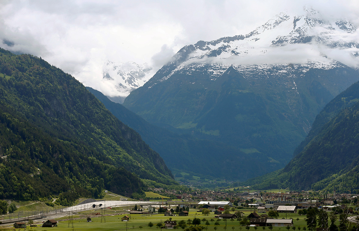 Gotthard Base Tunnel: World's longest and deepest railway line takes ...