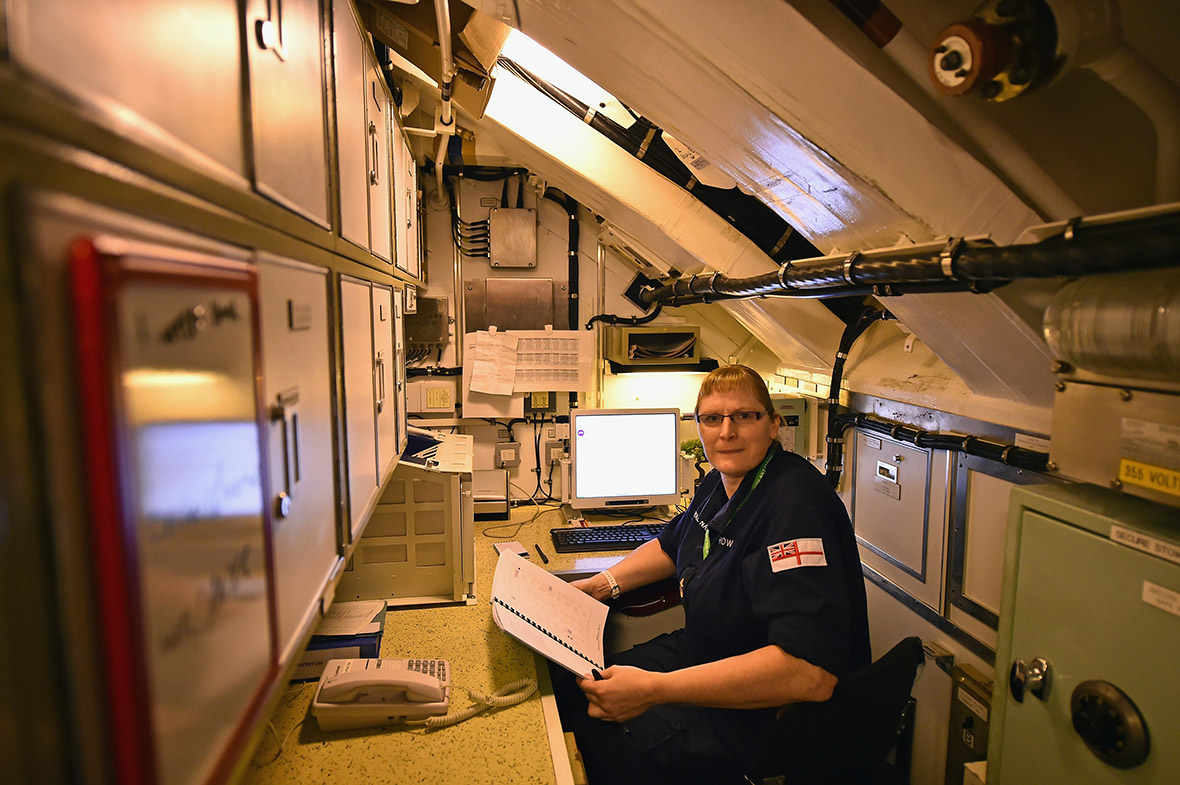 Captains Quarters Nuclear Submarine Interior