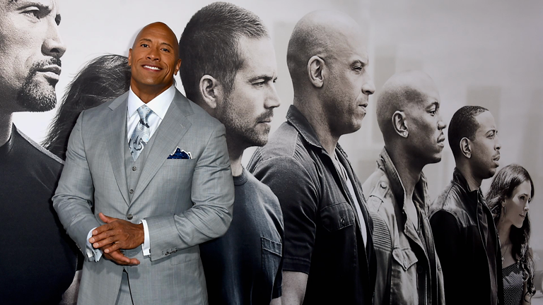 Dwayne 'The Rock' Johnson 'shined in' his Fast 8 role, says Vin Diesel ...