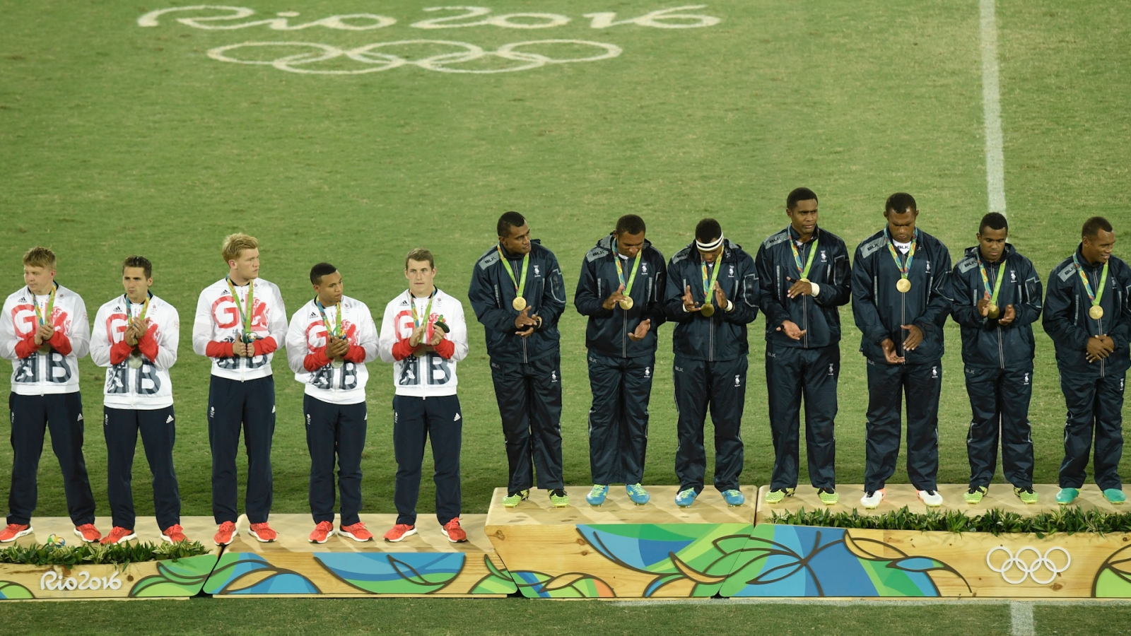 Rio 2016 Olympics Fiji Win Gold And Thrash Great Britain In Rugby