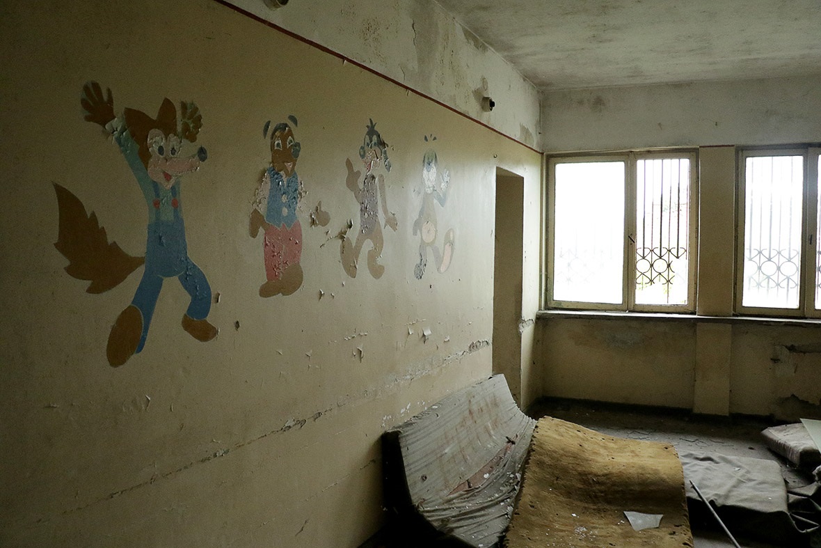 Romania's forgotten children: Haunting images of abandoned orphanages