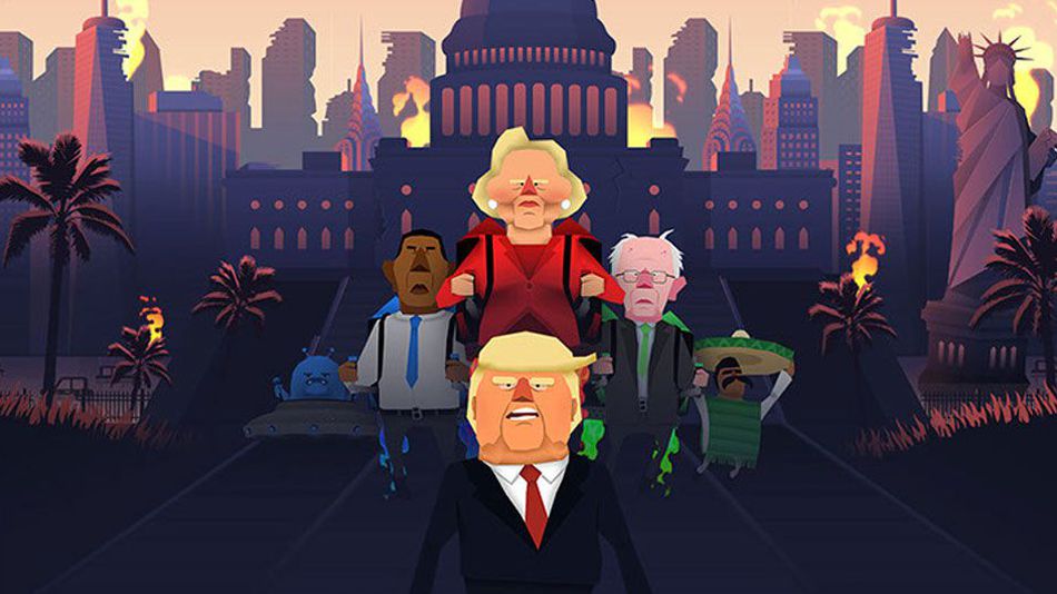 'Yuge' news: President Donald 'Jrump' mobile game app takes off ...