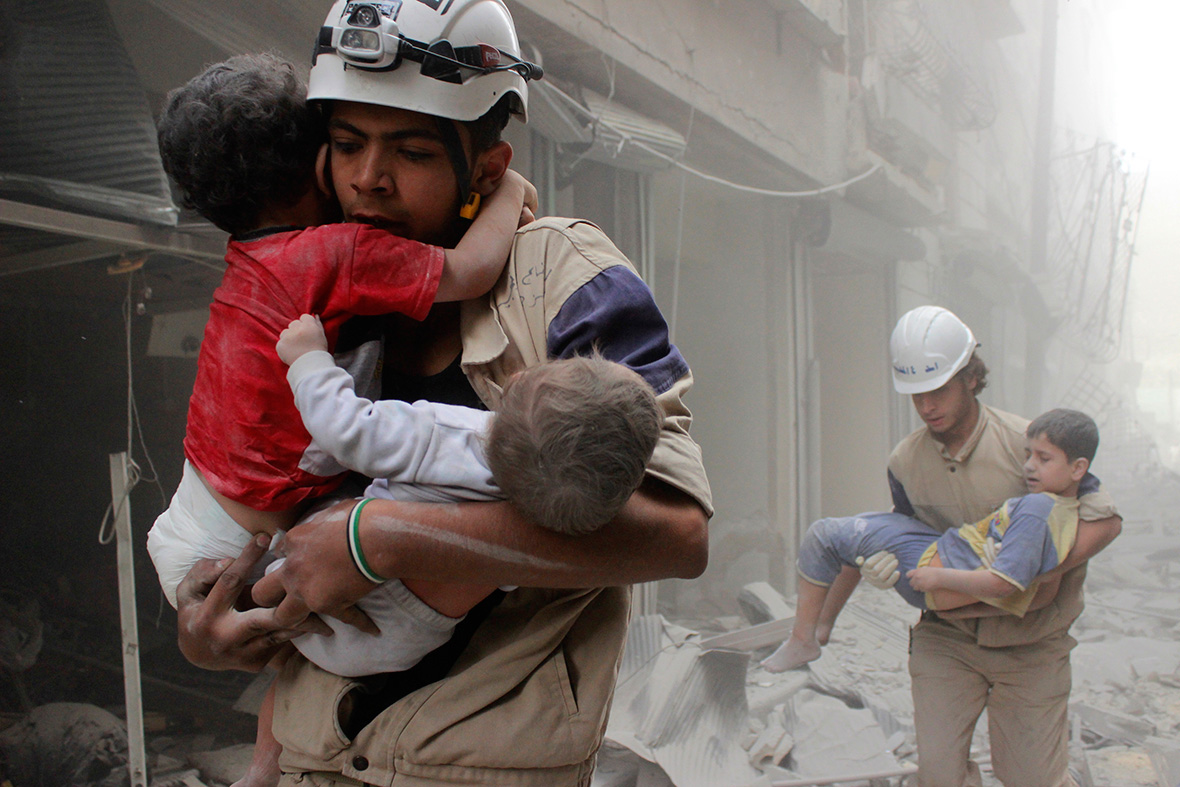 Syria Civil Defence's White Helmets share Right Livelihood Award, known ...