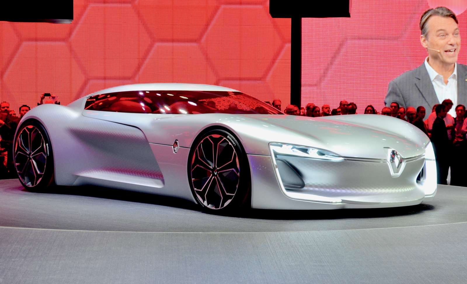 Renault Trezor is an electric grand tourer from the future