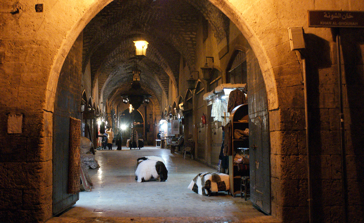 Syria: Historic Old City of Aleppo, a world heritage site, reduced to ...