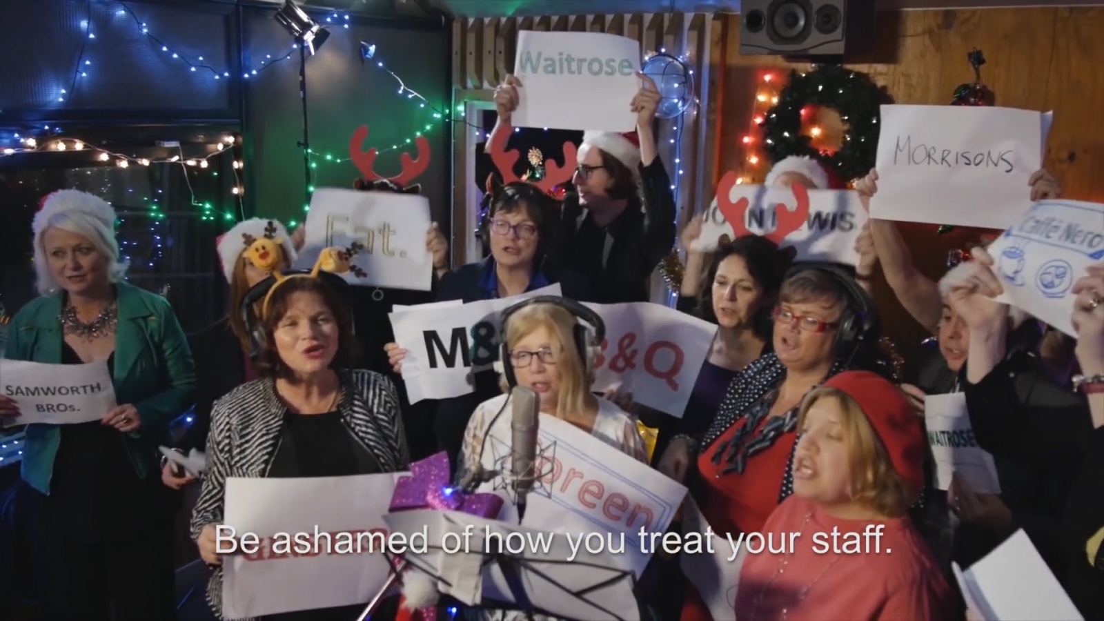 Labour MPs embarrassing Christmas cover of Band Aid's Feed the World ...