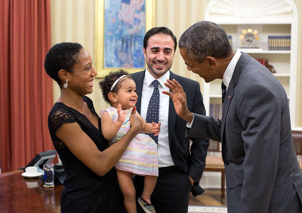 Kidding around: 55 adorable photos of US President Barack Obama and ...