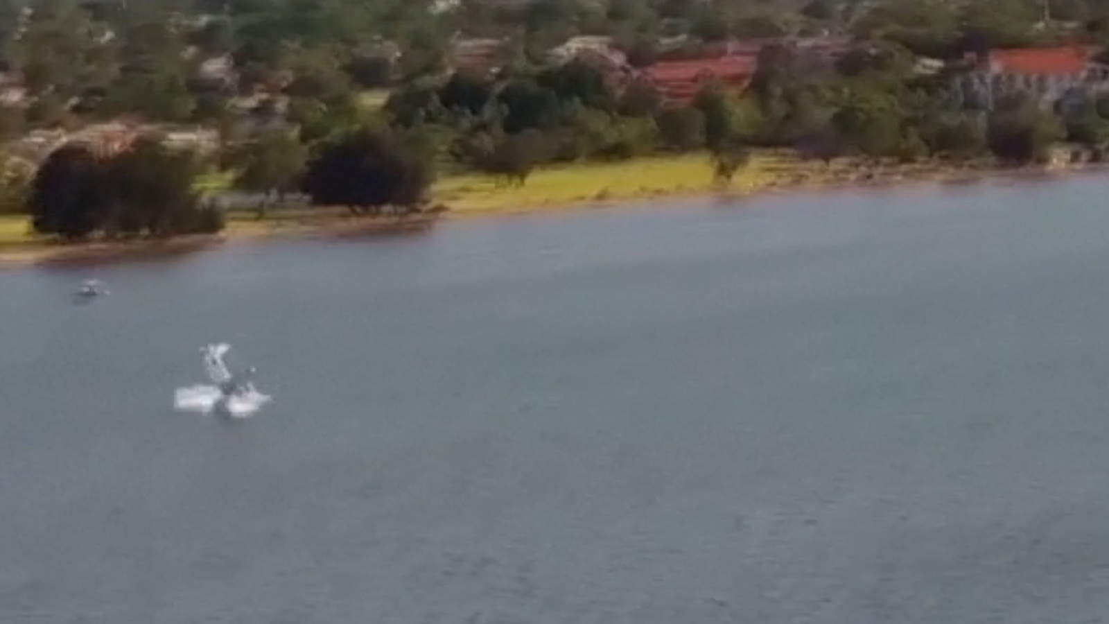 Australia Day crash: Horrific footage of plane nosediving into river in ...